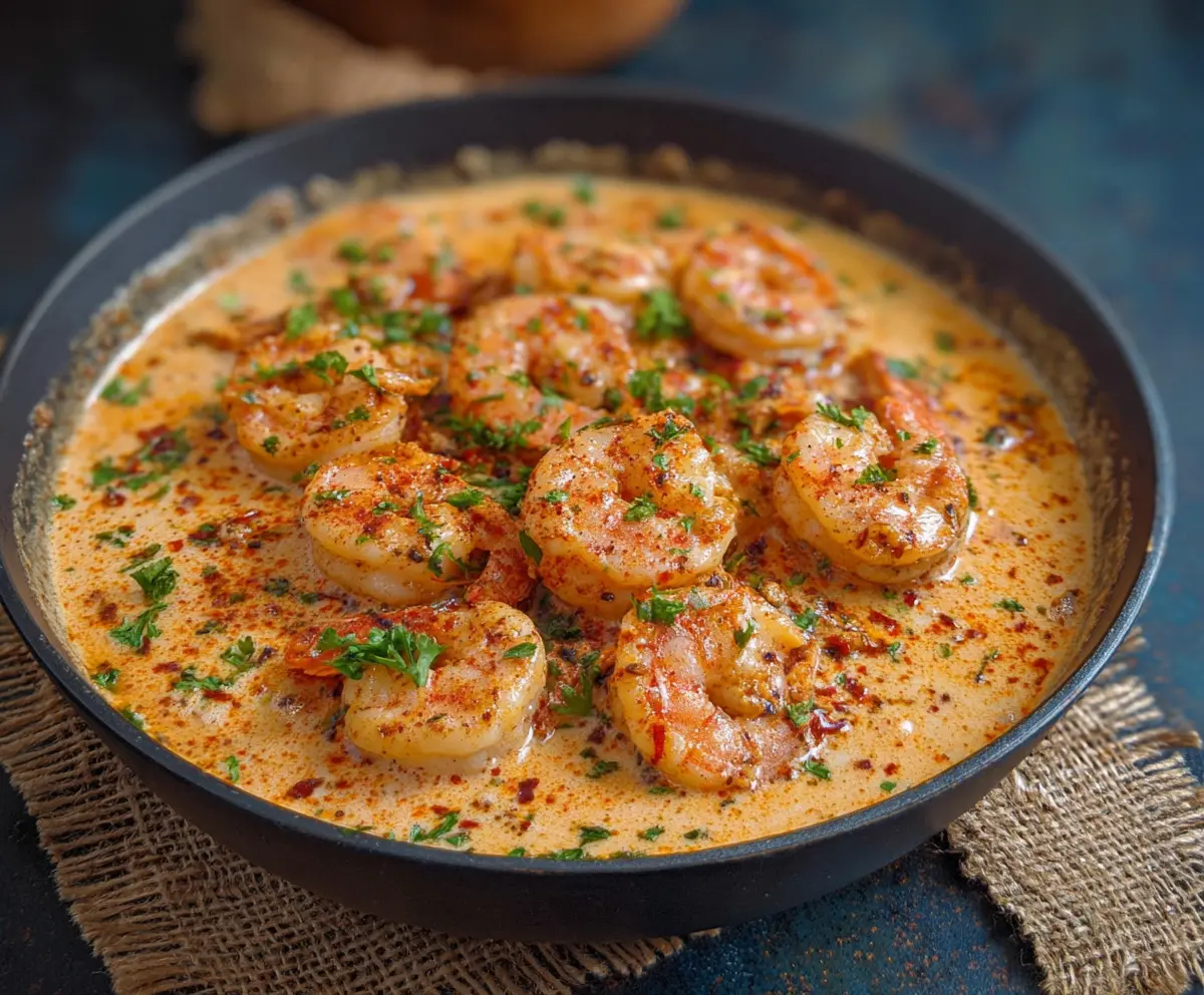 Creamy Garlic Paprika Shrimp Recipe | Easy & Delicious