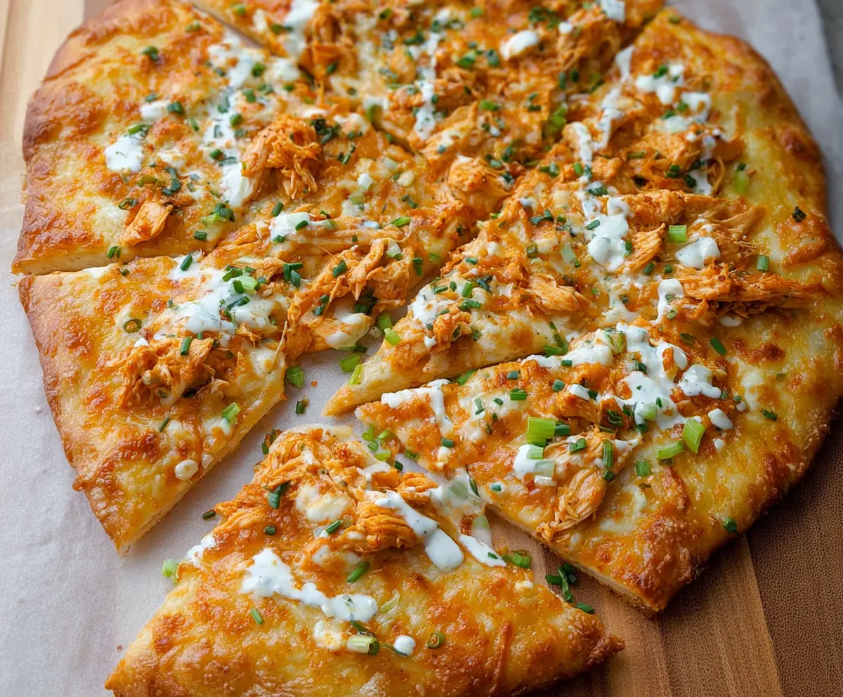 Buffalo Chicken Pizza Recipe | Spicy & Delicious