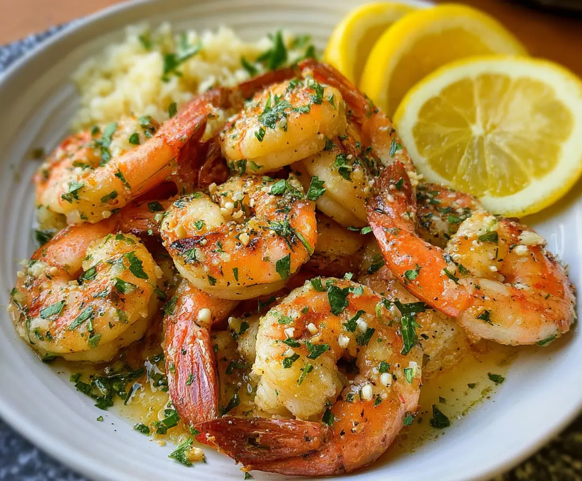 Lemon Butter Garlic Shrimp Recipe | Easy & Delicious